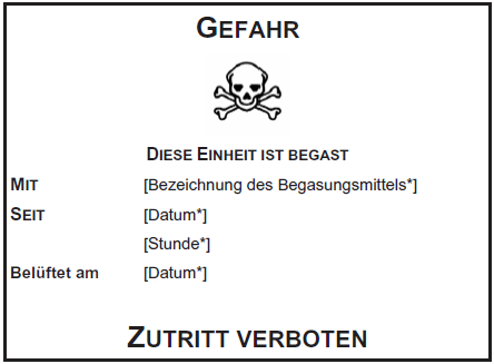 Gefahrstoffverordnung (GefStoffV), Anhang 1: Nummer 4: Besondere ...